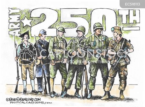 Military Milestone Cartoons and Comics - funny pictures from CartoonStock