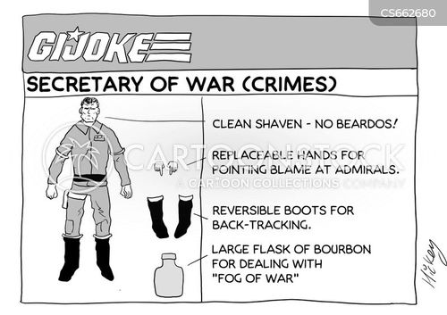 Secretary Of War Cartoons and Comics - funny pictures from CartoonStock