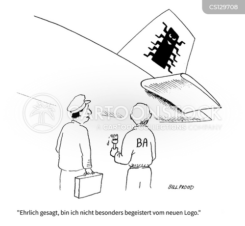 Cartoons und Karikaturen mit Millenium-bugs