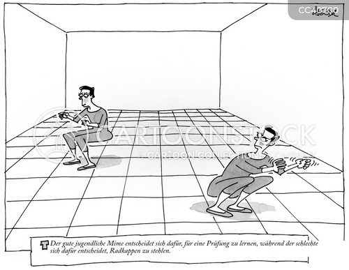 Cartoons und Karikaturen mit Nischenhobbys