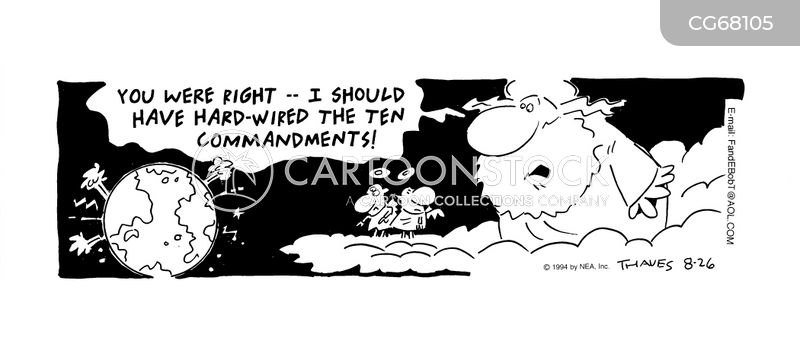 Creation Cartoons and Comics - funny pictures from CartoonStock