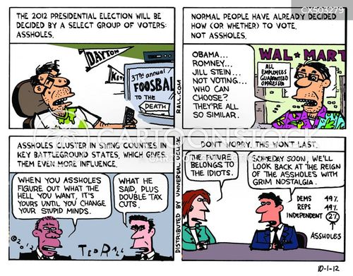 Electoral Battleground Cartoons and Comics - funny pictures from ...