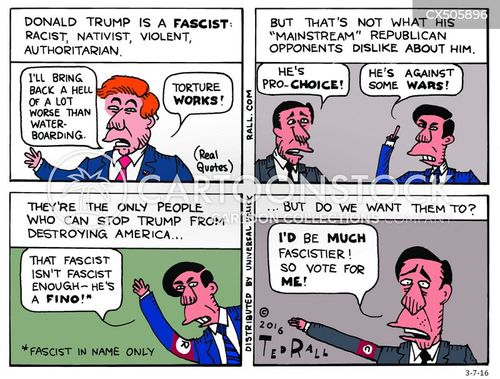 Protofascism Cartoons and Comics - funny pictures from CartoonStock