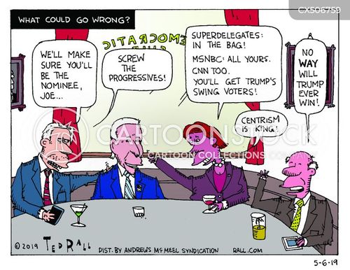 Superdelegates Cartoons and Comics - funny pictures from CartoonStock