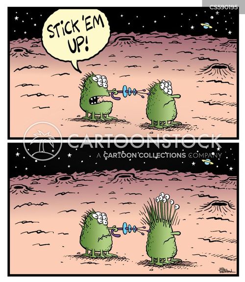 Alien Life Cartoons and Comics - funny pictures from CartoonStock