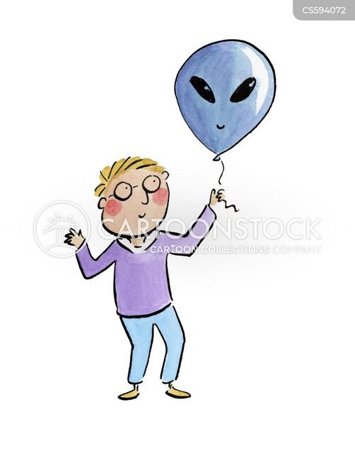 Helium Balloon Cartoons and Comics - funny pictures from CartoonStock