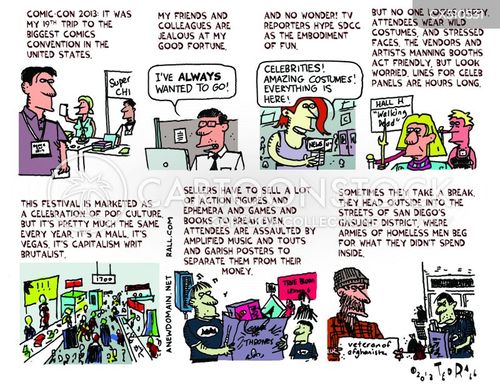 Cosplayer Cartoons and Comics - funny pictures from CartoonStock