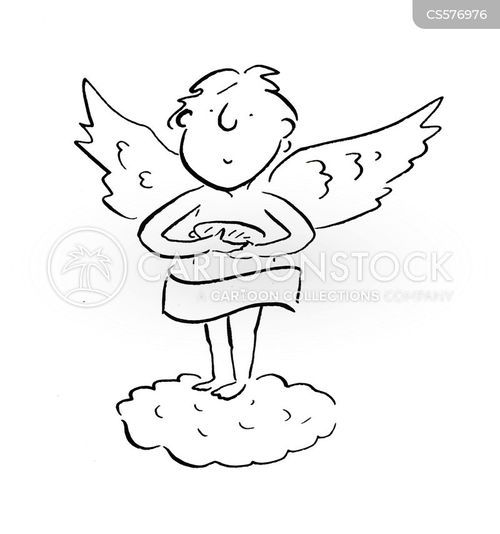 Angel Cartoons and Comics - funny pictures from CartoonStock