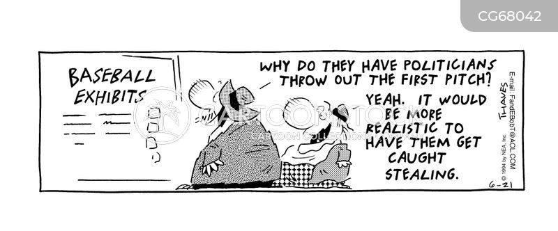 Baseball Cartoons and Comics - funny pictures from CartoonStock