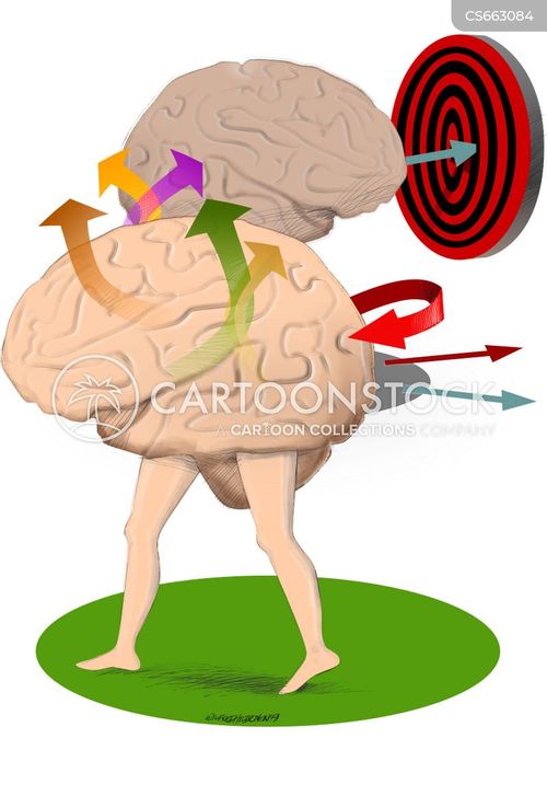 Walking Brain Cartoons and Comics - funny pictures from CartoonStock