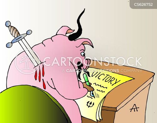 Victory Cartoons and Comics - funny pictures from CartoonStock