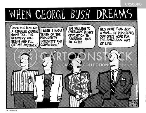 George Bush Cartoons and Comics - funny pictures from CartoonStock