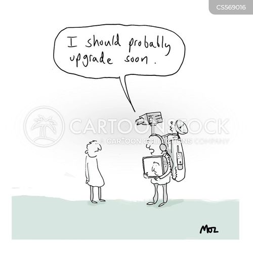 Gadget Frenzy Cartoons and Comics - funny pictures from CartoonStock