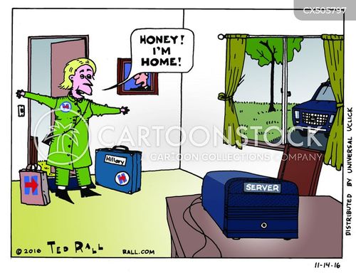 Private Email Server Cartoons and Comics - funny pictures from CartoonStock
