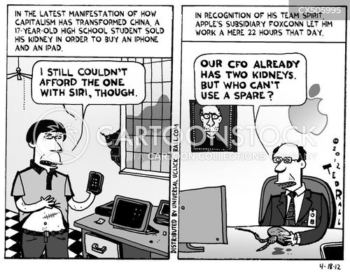 Foxconn Cartoons and Comics - funny pictures from CartoonStock
