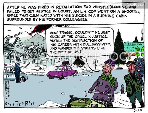 Lapd Police Officers Cartoons and Comics - funny pictures from CartoonStock