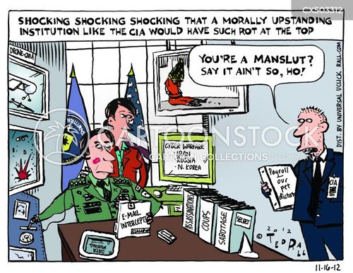 Paula Broadwell Cartoons and Comics - funny pictures from CartoonStock