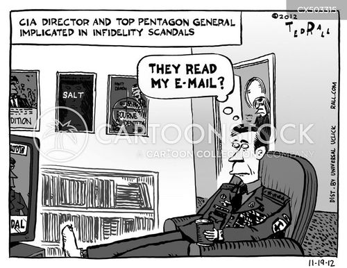 Paula Broadwell Cartoons and Comics - funny pictures from CartoonStock