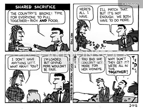 Household Wealth Cartoons and Comics - funny pictures from CartoonStock