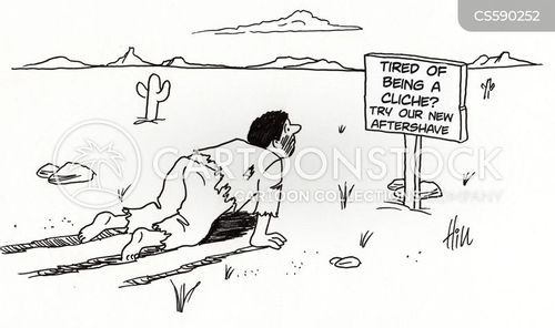 Cliche Cartoons and Comics - funny pictures from CartoonStock