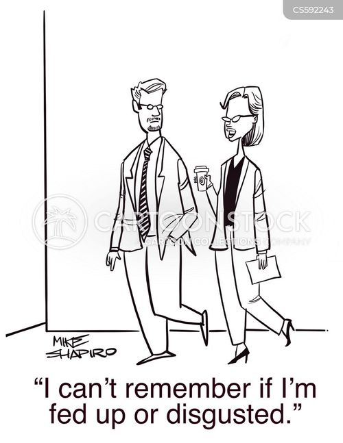 Disgusted Cartoons and Comics - funny pictures from CartoonStock