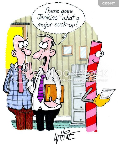 Sucker-up Cartoons and Comics - funny pictures from CartoonStock