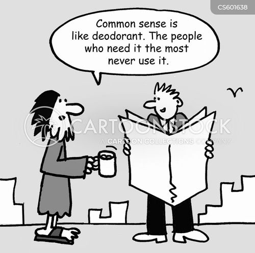 Common Sense Cartoons and Comics - funny pictures from CartoonStock