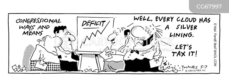 Deficit Cartoons and Comics - funny pictures from CartoonStock