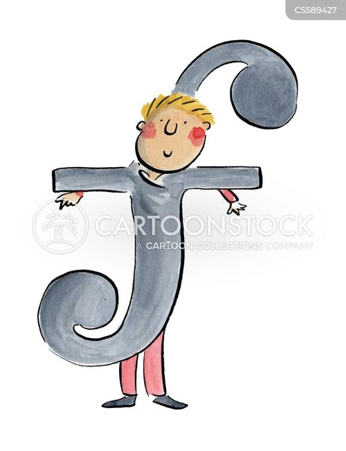 Meaningful Letters Cartoons and Comics - funny pictures from CartoonStock