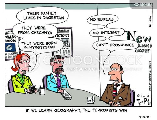 Geography Cartoons and Comics - funny pictures from CartoonStock