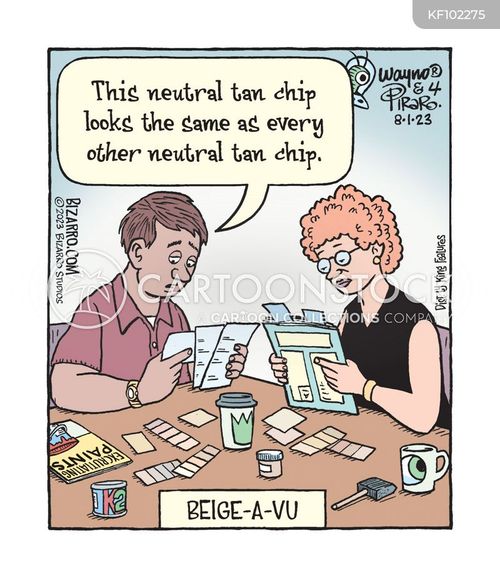 Paint Sample Cartoons and Comics - funny pictures from CartoonStock