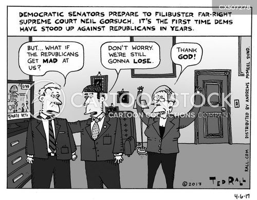 Gorsuch Cartoons and Comics - funny pictures from CartoonStock