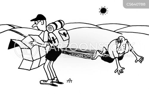 Hiker Cartoons and Comics - funny pictures from CartoonStock