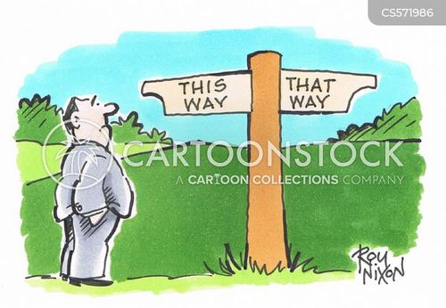 Two Way Cartoons and Comics - funny pictures from CartoonStock