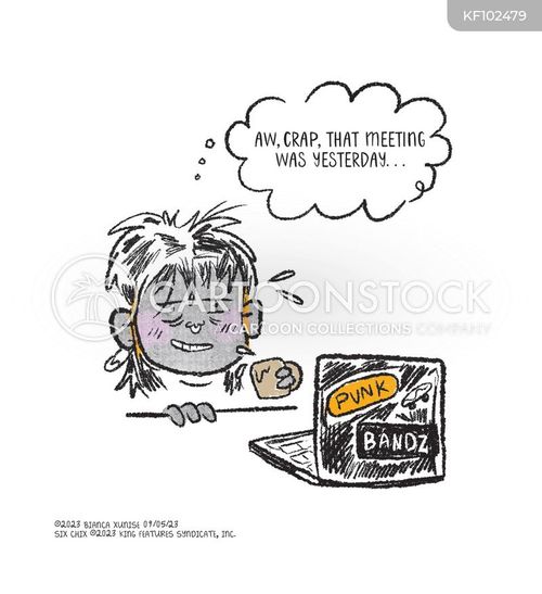 Calendar Management Cartoons and Comics - funny pictures from CartoonStock