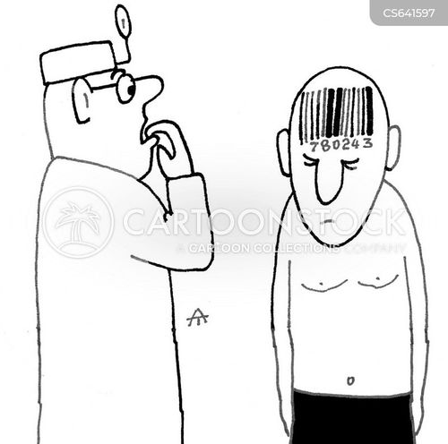 Medical Barcode Cartoons and Comics - funny pictures from CartoonStock