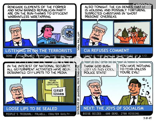 Wiretap Cartoons and Comics - funny pictures from CartoonStock