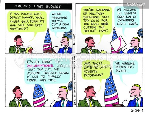 Reaganomics Cartoon