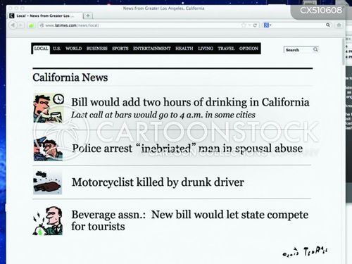 Last Call Cartoons and Comics - funny pictures from CartoonStock