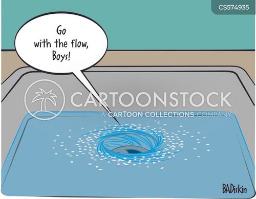 Water Flow Cartoons and Comics - funny pictures from CartoonStock