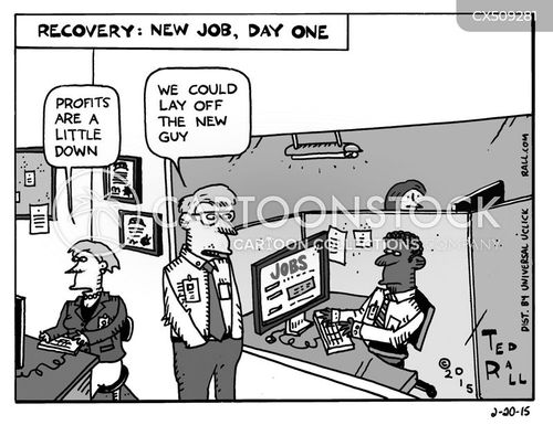 New Job Cartoons and Comics - funny pictures from CartoonStock