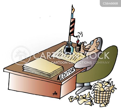Editor Cartoons and Comics - funny pictures from CartoonStock