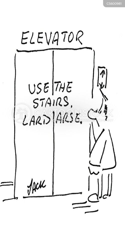 Stairs Cartoons and Comics - funny pictures from CartoonStock