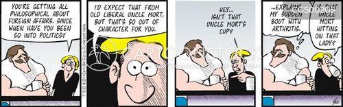 Sympathising Cartoons and Comics - funny pictures from CartoonStock