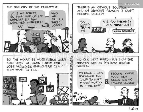 Great Resignation Cartoons and Comics - funny pictures from CartoonStock