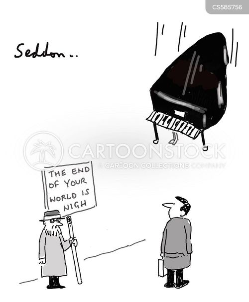 Prophetic Warnings Cartoons and Comics - funny pictures from CartoonStock