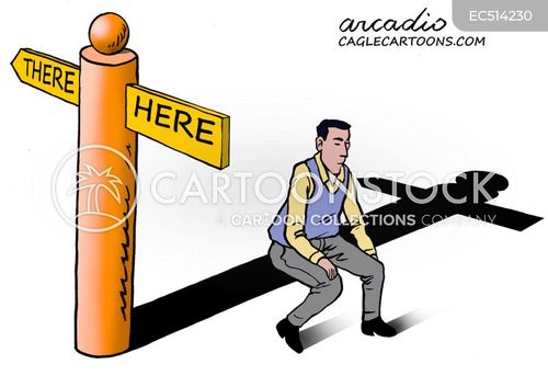 Hesitation Cartoons and Comics - funny pictures from CartoonStock