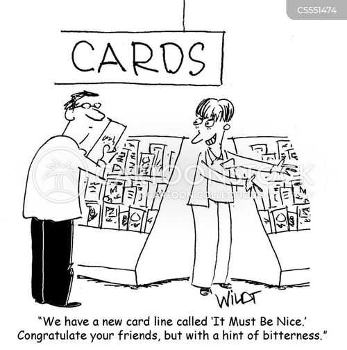 Card Shop Cartoons and Comics - funny pictures from CartoonStock