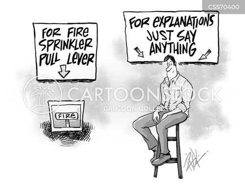 Fire Procedure Cartoons and Comics - funny pictures from CartoonStock