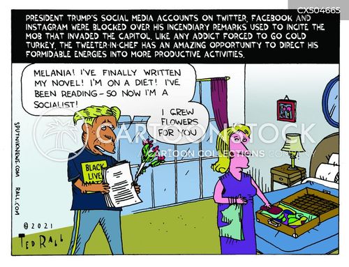 Twitter Addiction Cartoons and Comics - funny pictures from CartoonStock